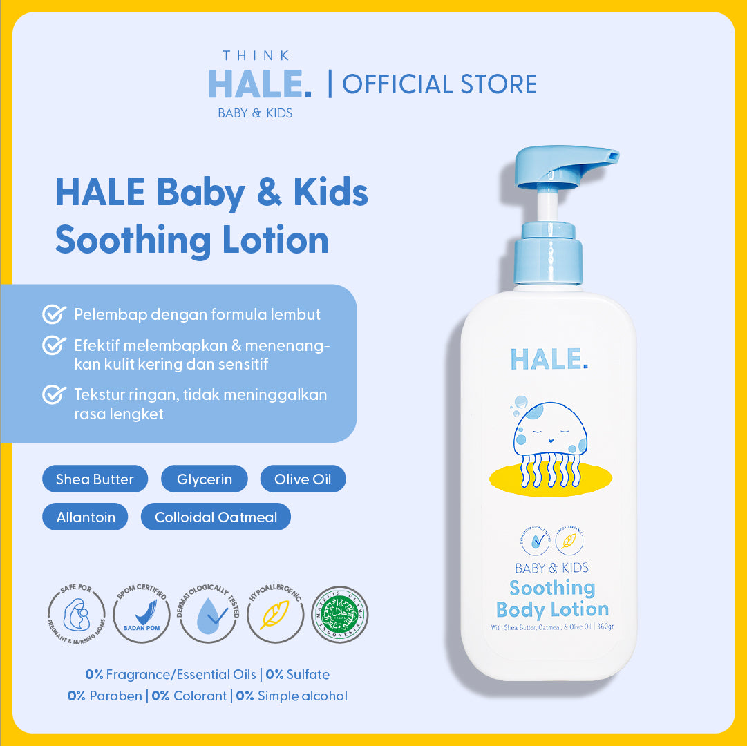 HALE Baby & Kids Soothing Lotion – HALE.