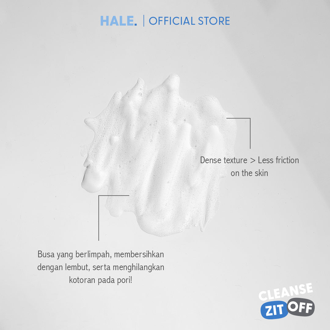 HALE Cleanse Zit Off | Low pH Acne Cream Cleanser – HALE.